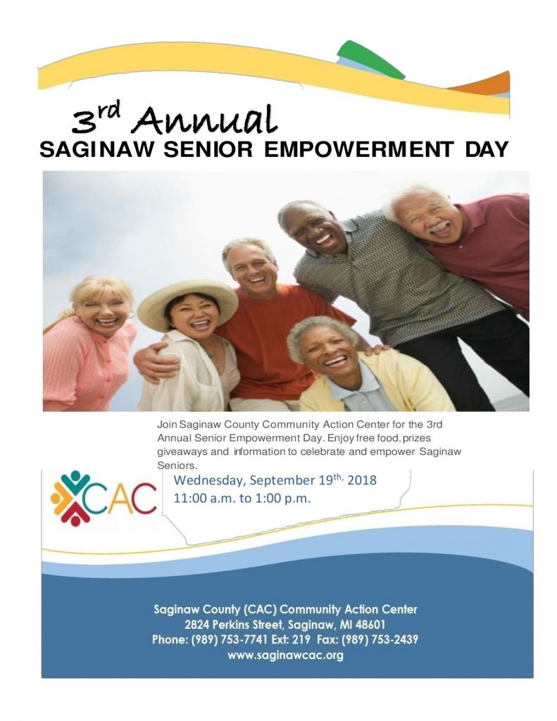 3rd Annual Senior Empowerment Day – Saginaw CAC